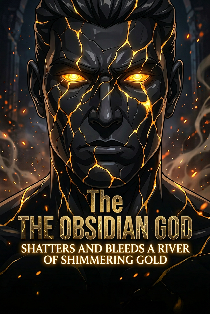 The Obsidian God Shatters and Bleeds a River of Shimmering Gold | Anime ...