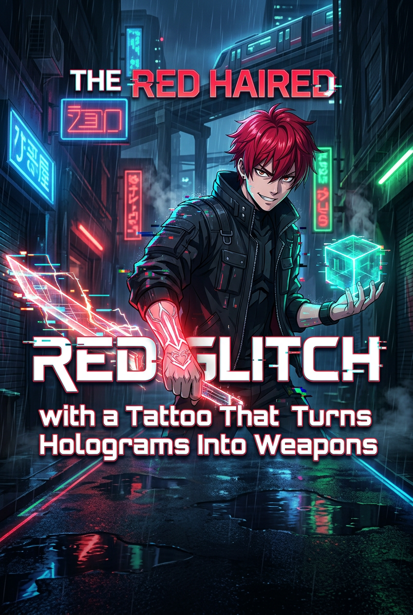 The Red Haired Glitch with a Tattoo That Turns Holograms Into Weapons ...