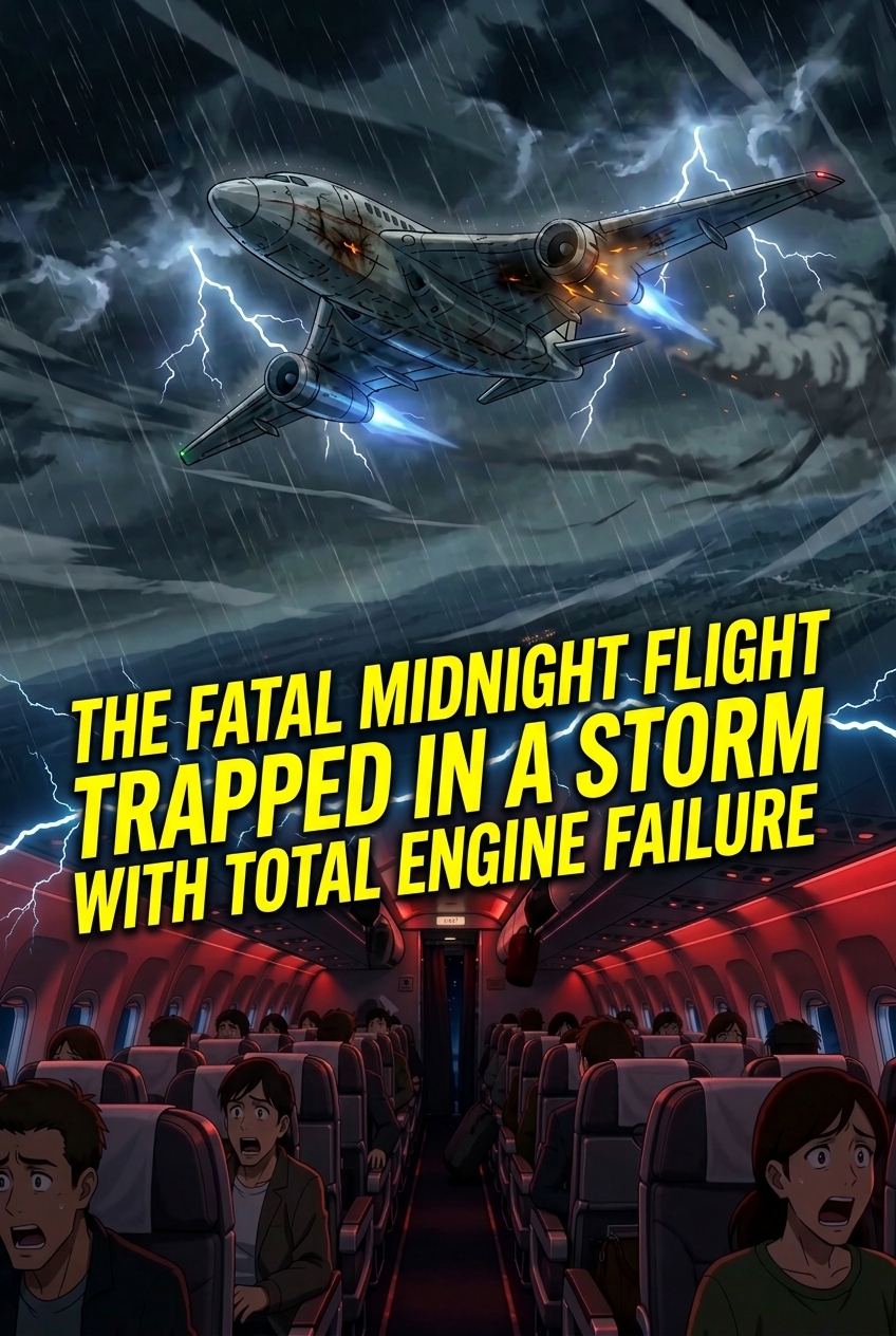 The Fatal Midnight Flight Trapped in a Storm With Total Engine Failure ...